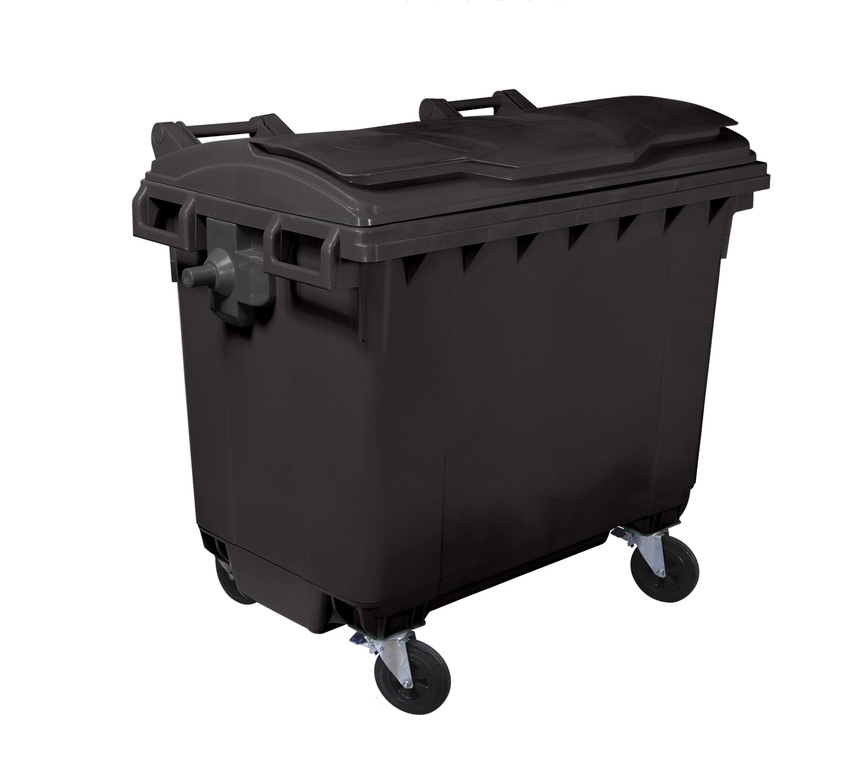 Container 660L cu capac plat - ELKOPLAST ROMANIA